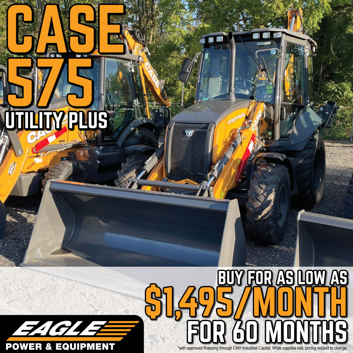 The New Construction Kings, An Unbeatable Price: The CASE 580SV and 575 ...